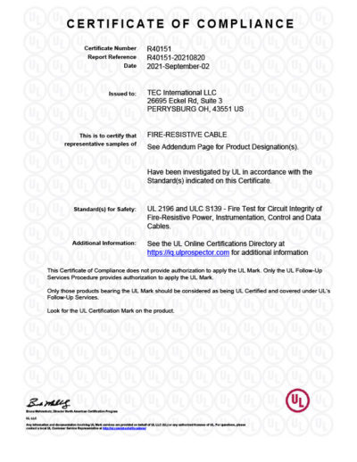 Other References – TEC Wiring